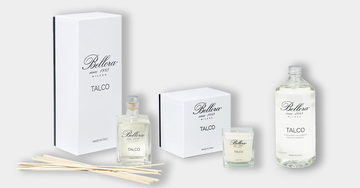 Bellora con la linea di profumatori d’ambiente di Profumia