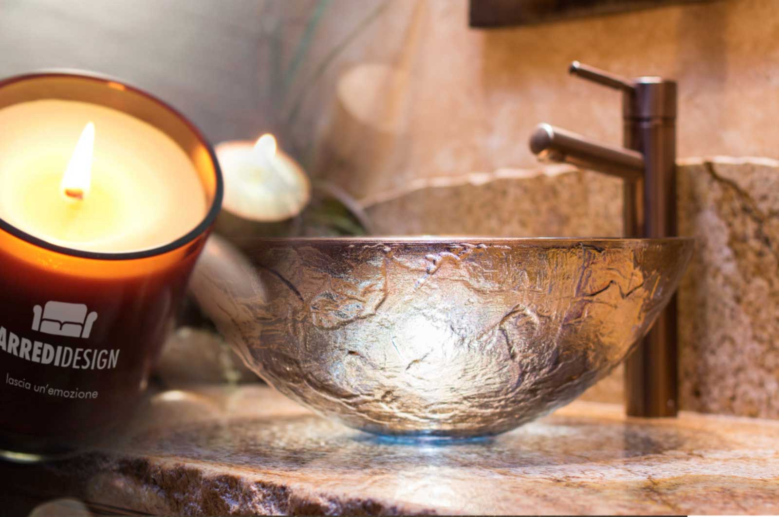 Candele profumate per arredamento e per mobilifici e showroom