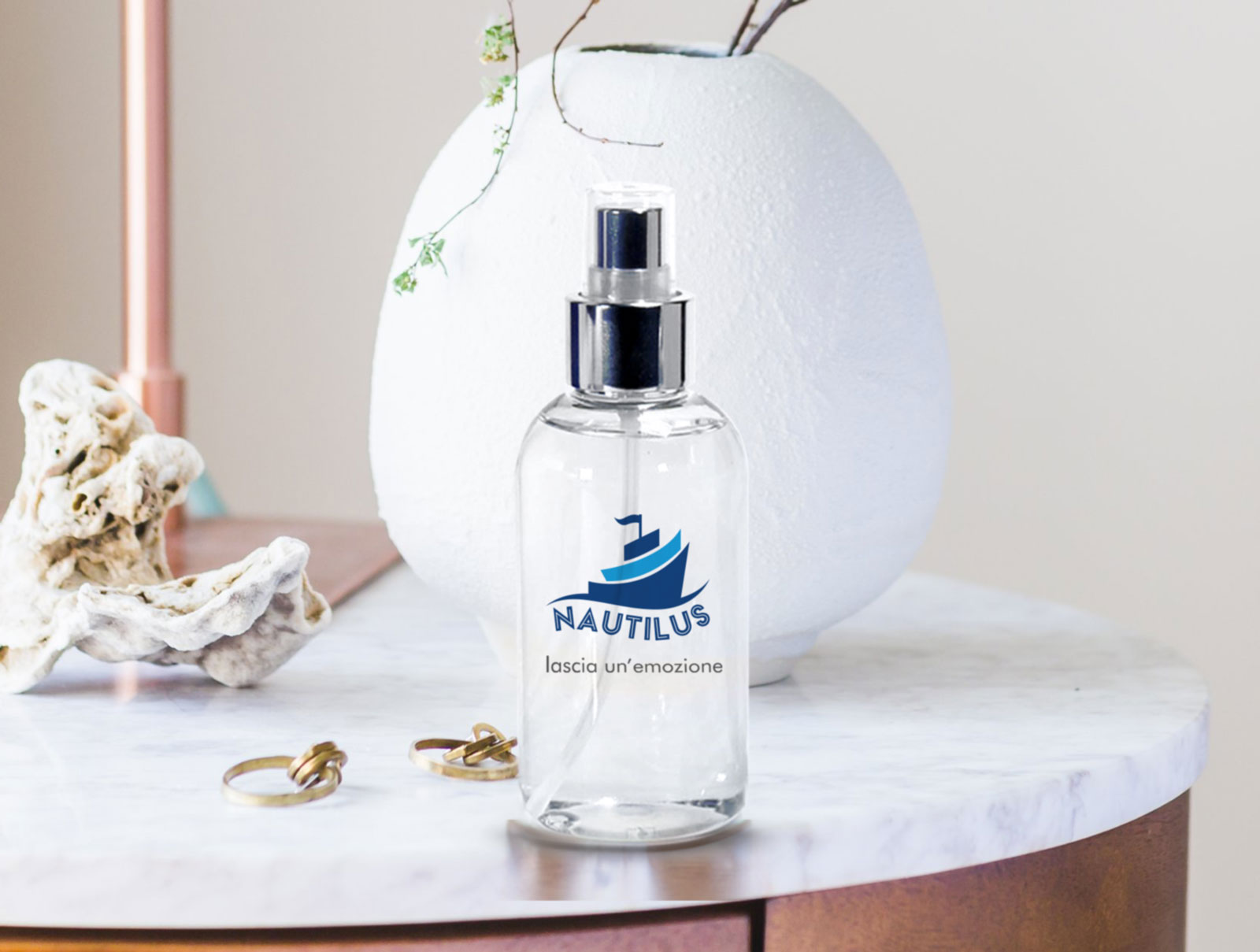 PROFUMATORE SPRAY AMBIENTE PER AGENZIE DI VIAGGIO, YACHTING E CROCIERE