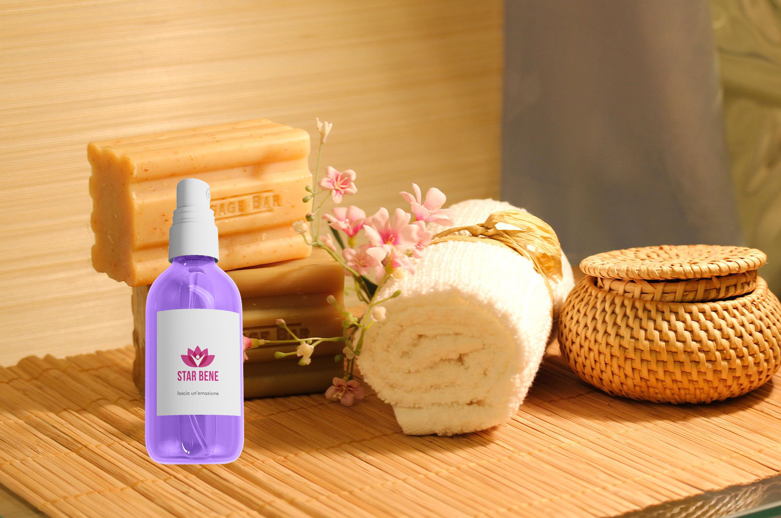 PROFUMATORE SPRAY AMBIENTE PER WELLNESS, SPA, PALESTRE E CENTRI BENESSERE