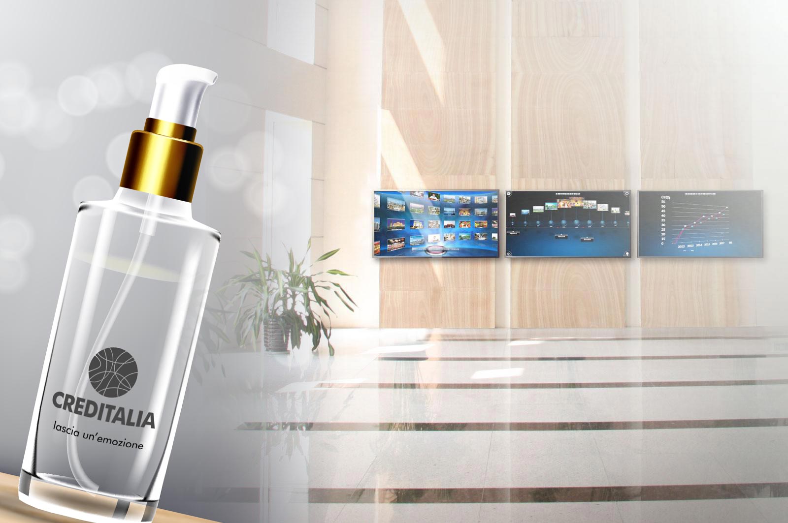 PROFUMATORE SPRAY AMBIENTE PER BANCHE - ISTITUTI BANCARI - ASSICURAZIONI