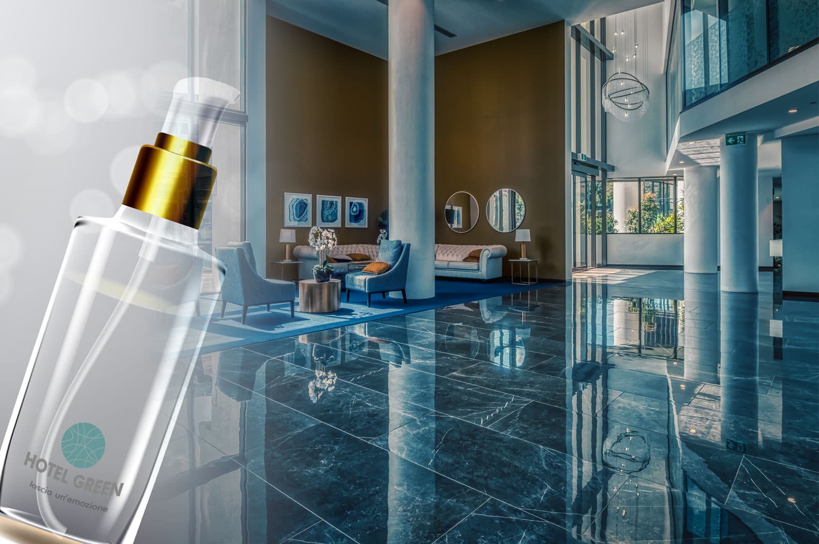 PROFUMATORE SPRAY AMBIENTE PER HOTEL E ALBERGHI